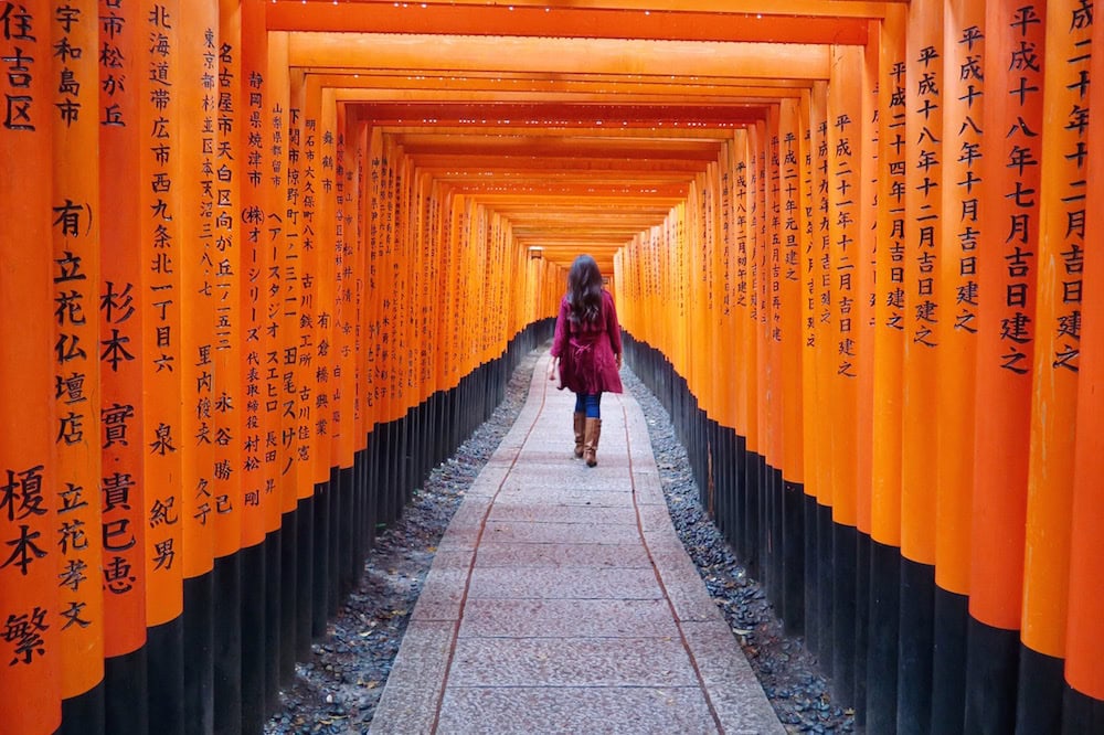 HOW TO TAKE AN INCREDIBLE PHOTO AT FUSHIMI INARI SHRINE | We Are Travel ...