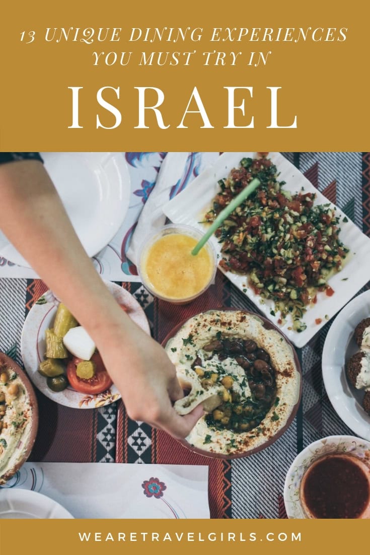 A FOODIE'S GUIDE TO ISRAEL | We Are Travel Girls